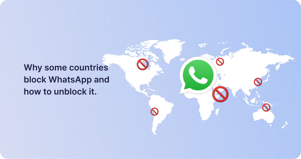 Bakit naka-block ang WhatsApp at kung paano ito i-unblock - 1ClickVPN